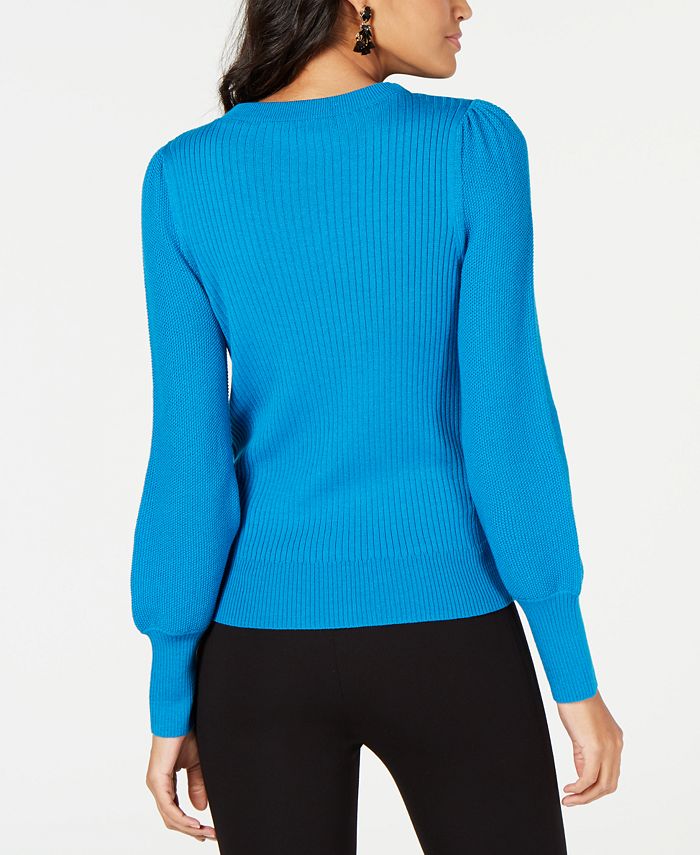 Trina Turk Tom Collins Mock-Neck Sweater - Macy's