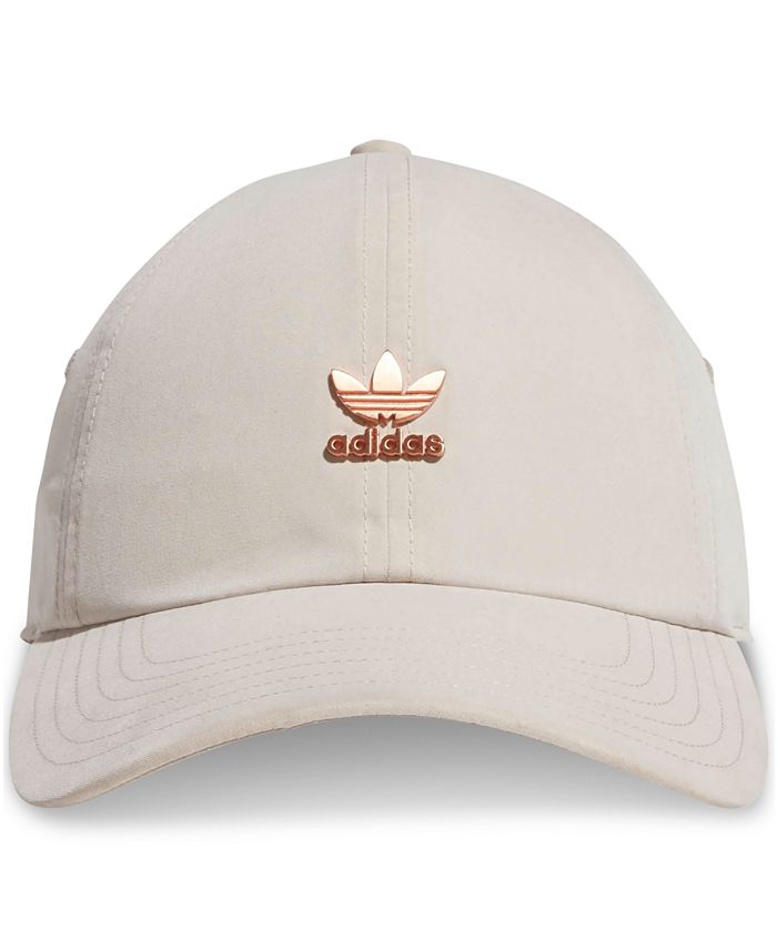 adidas Metallic-Logo Relaxed Cap - Macy's