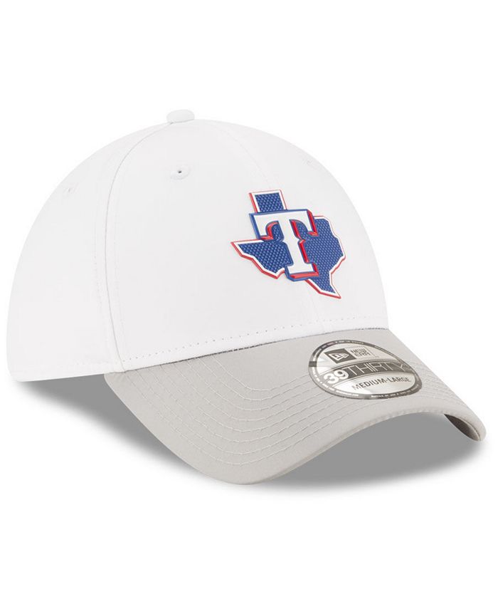 New Era Texas Rangers White Batting Practice 39THIRTY Cap - Macy's