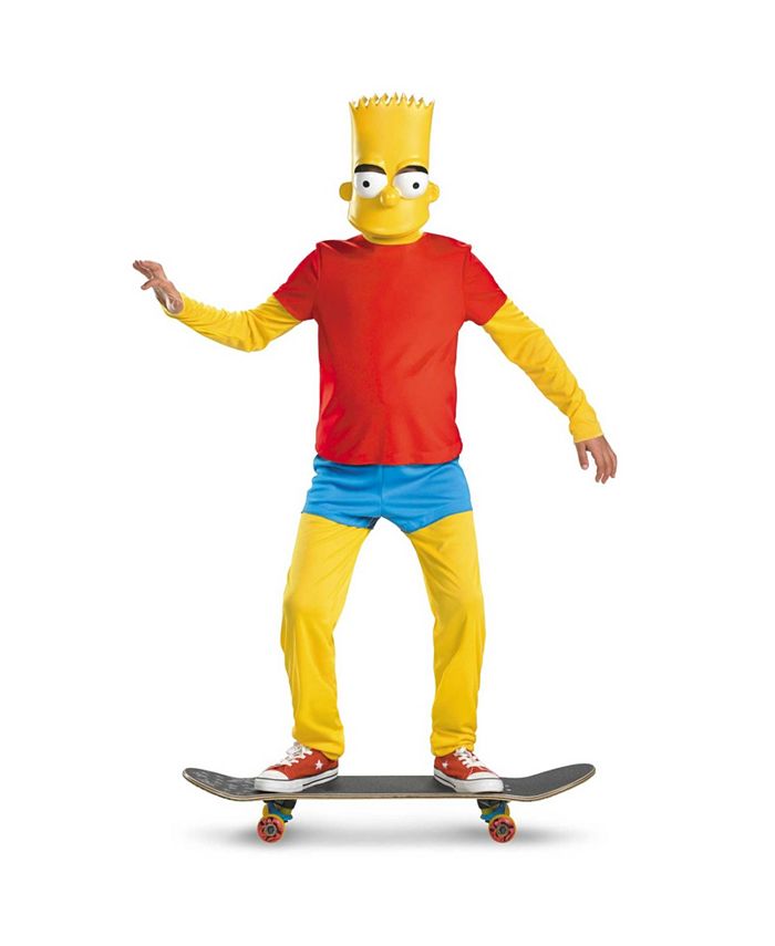 BuySeasons The Simpsons Bart Simpson Deluxe Big Boys Costume & Reviews ...
