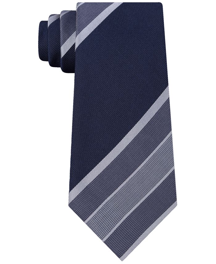 Kenneth Cole Reaction Men's Highlight Stripe Slim Tie - Macy's