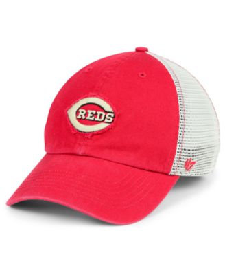 '47 Brand Cincinnati Reds Tally CLOSER Stretch Fitted Cap - Macy's