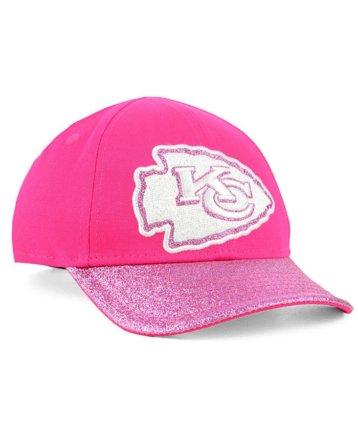 New Era Girls' Kansas City Chiefs Shimmer Shine Adjustable Strapback ...