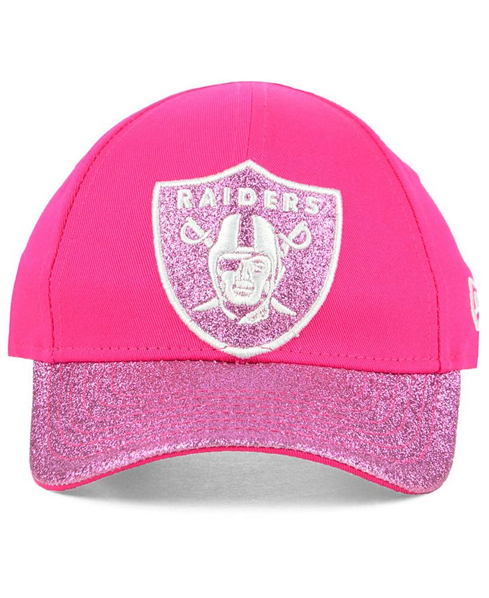 New Era Girls' Oakland Raiders Shimmer Shine Adjustable Cap - Macy's