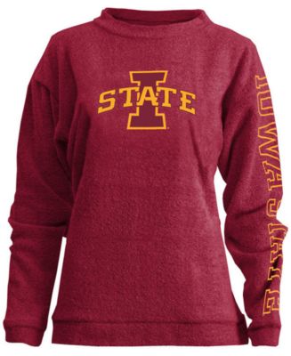 Pressbox Women's Iowa State Cyclones Comfy Terry Sweatshirt - Macy's