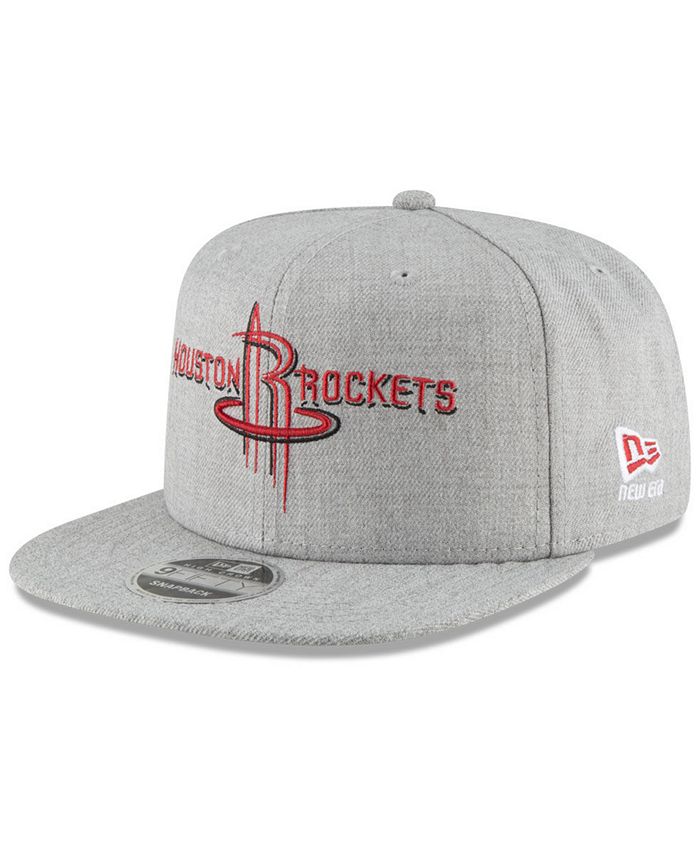 New Era Houston Rockets Logo Trace 9FIFTY Snapback Cap - Macy's
