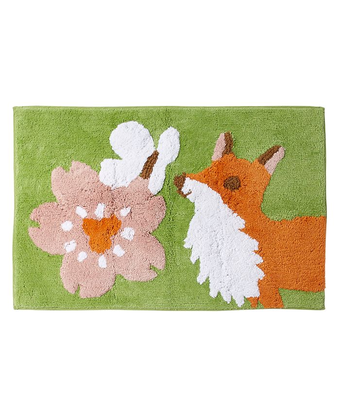 Dream Factory Woodland Friends Bath Rug - Macy's