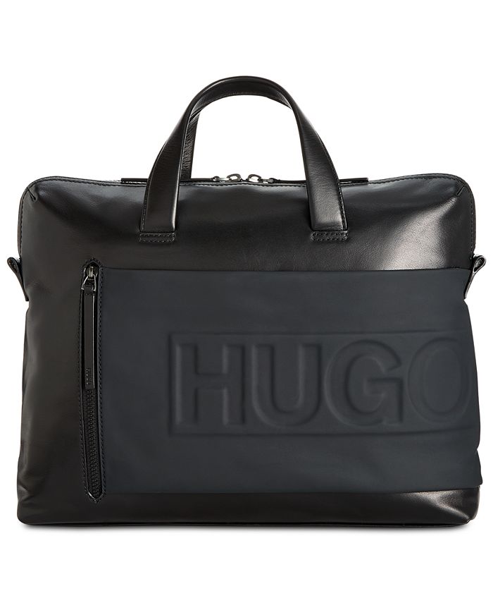 Hugo Boss Men's Hero Leather Document Case - Macy's