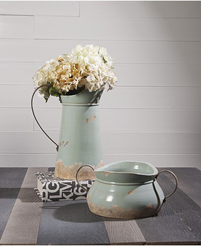 IMAX Calista Tall Pitcher with Metal Handle - Macy's