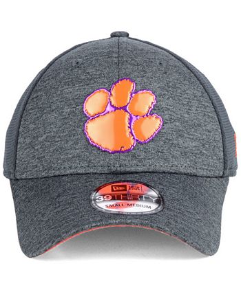 New Era Clemson Tigers Shaded Luster 39THIRTY Stretch Fitted Cap - Macy's