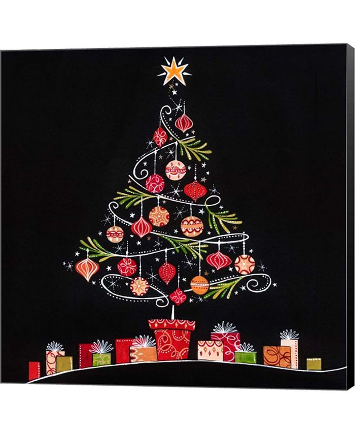 Metaverse Christmas Tree By P.S. Art Studios Canvas Art - Macy's