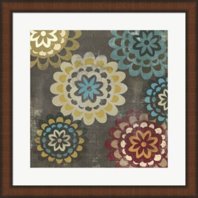 Floral Pattern Ii By Posters International Studio Framed Art - Macy's