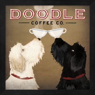 Metaverse Doodle Coffee Double Iv By Ryan Fowler Framed Art - Macy's