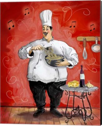 Metaverse Pasta By Frank Harris Canvas Art - Macy's