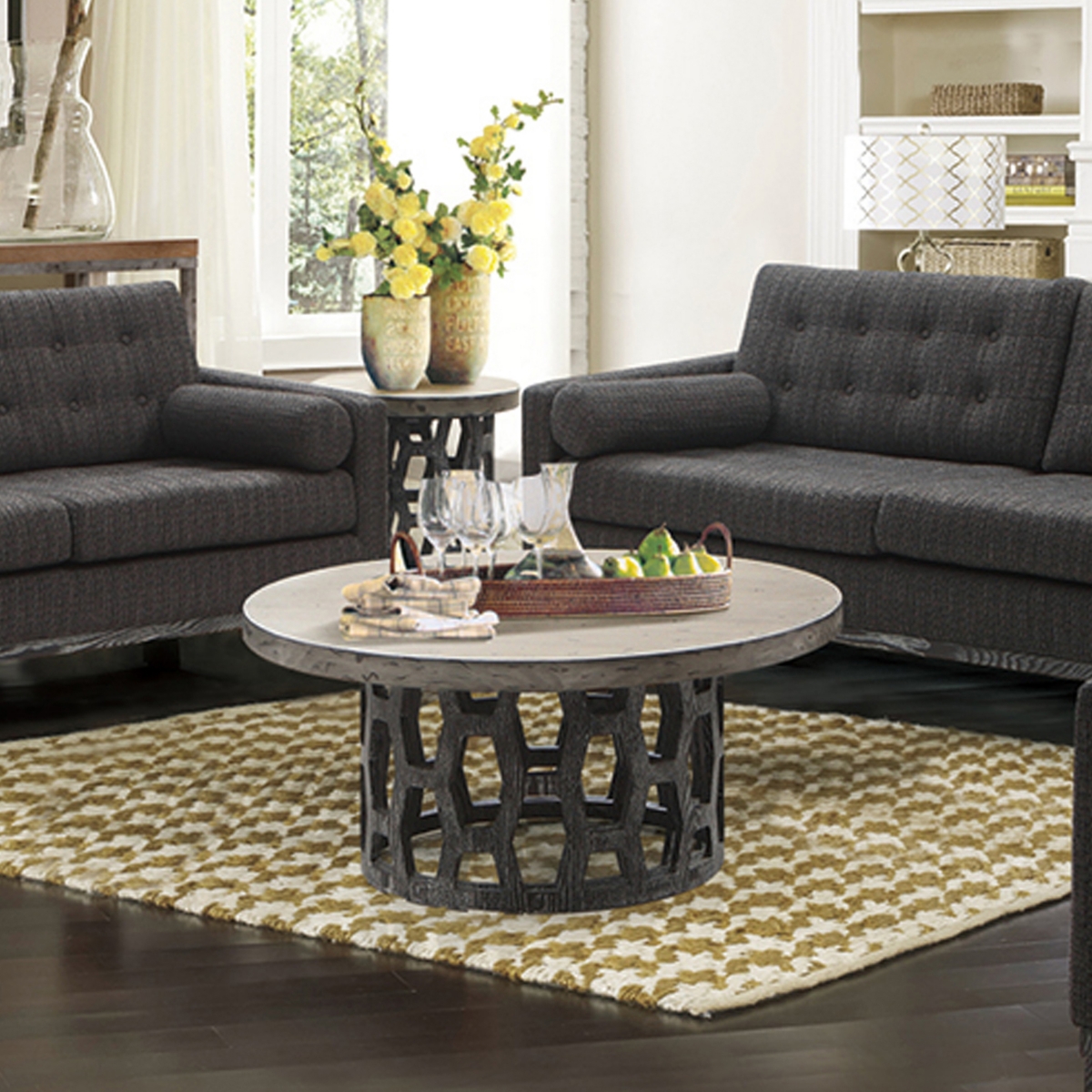 Click here for Centennial Coffee Table - Grey prices