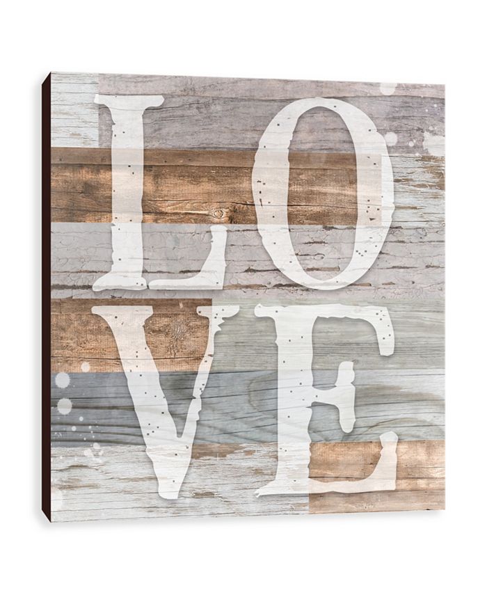 Artissimo Designs Rustic Love Wood/MDF Box - Macy's