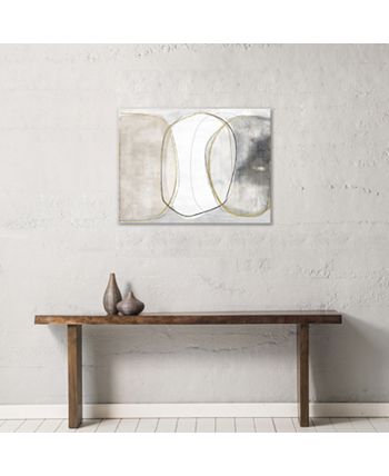 Artissimo Designs Circular Light Hand Embellished Canvas - Macy's