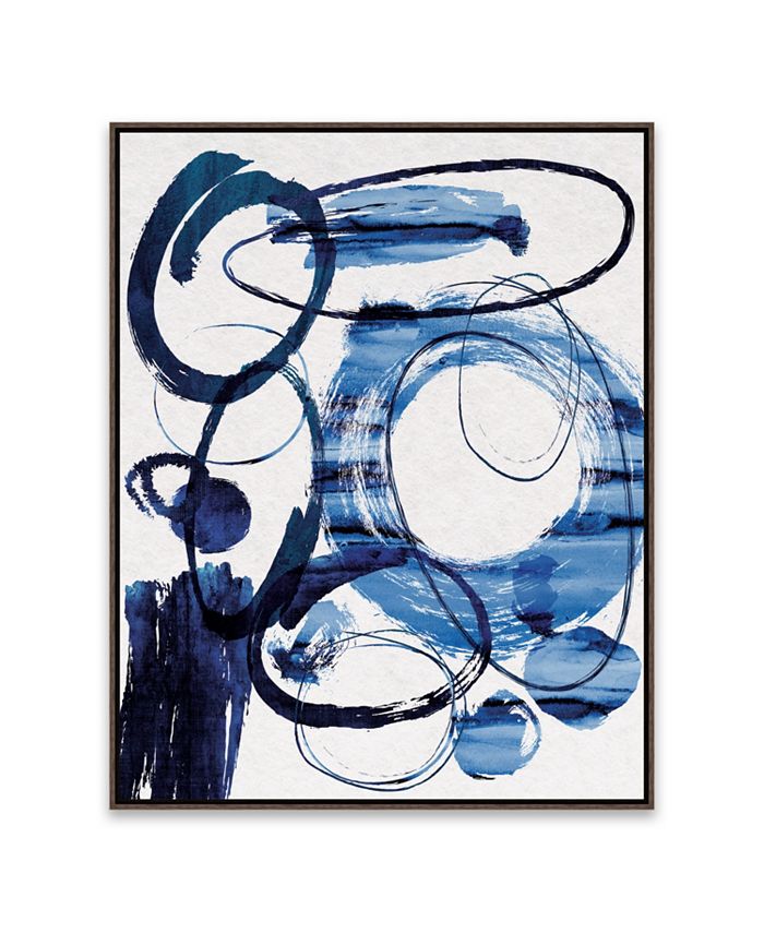 Artissimo Designs True Blue Framed Printed Canvas - Macy's