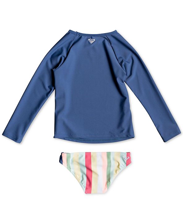Roxy Little Girls Rash Guard Swimsuit & Reviews - Swimwear - Kids - Macy's