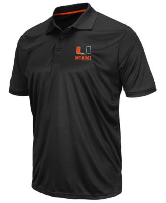 Colosseum Men's Miami Hurricanes Short Sleeve Polo - Macy's