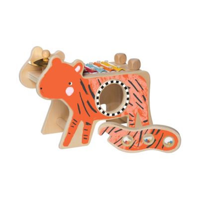 Manhattan Toy Musical Tiger Wooden Instrument With Xylophone ...