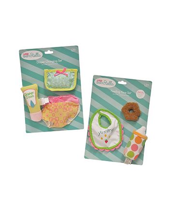 Redbox Manhattan Toy Wee Baby Stella Diaper Changing And Feeding Set ...