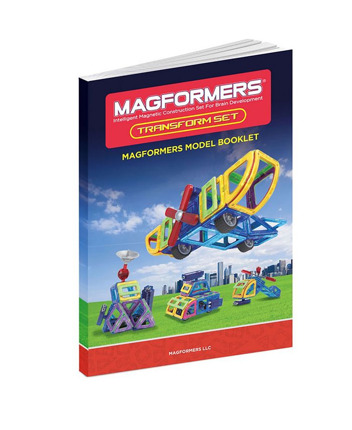 Magformers Transform 54 Piece Magnetic Construction Set - Macy's