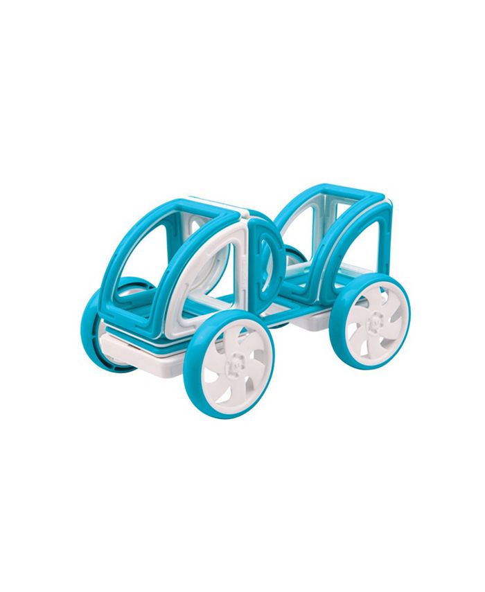 Magformers My First Buggy 14 Piece Magnetic Construction Set Blue - Macy's