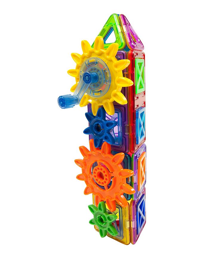 Magformers Magnets In Motion 32 Piece Magnetic Construction Gear Set ...