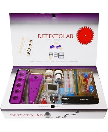 University Games Edu Toys Detectolab Crime Scene Investigator Kit - Macy's