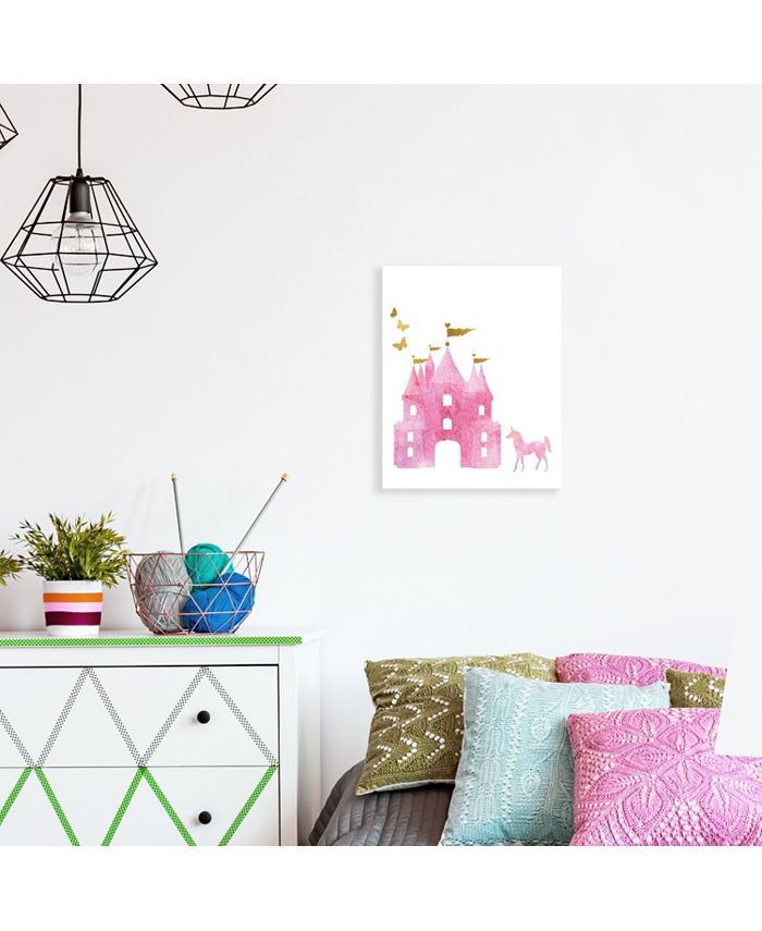 Artissimo Designs Dreamy Castle Printed Canvas - Macy's