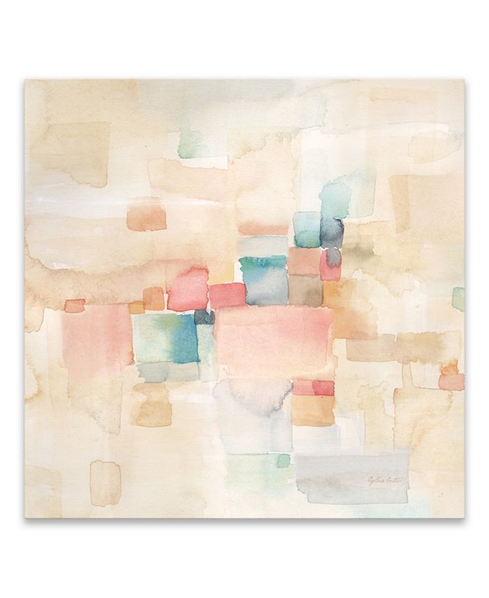 Artissimo Designs Desert Dreams Square II Hand Embellished Canvas - Macy's