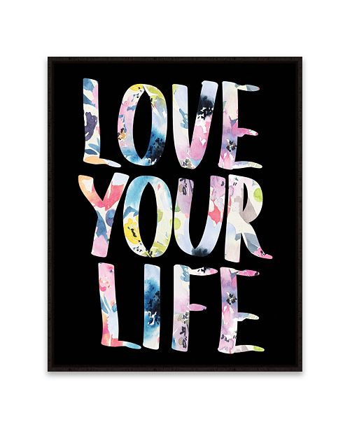 Artissimo Designs Love Your Life Framed Printed Canvas & Reviews - Home ...