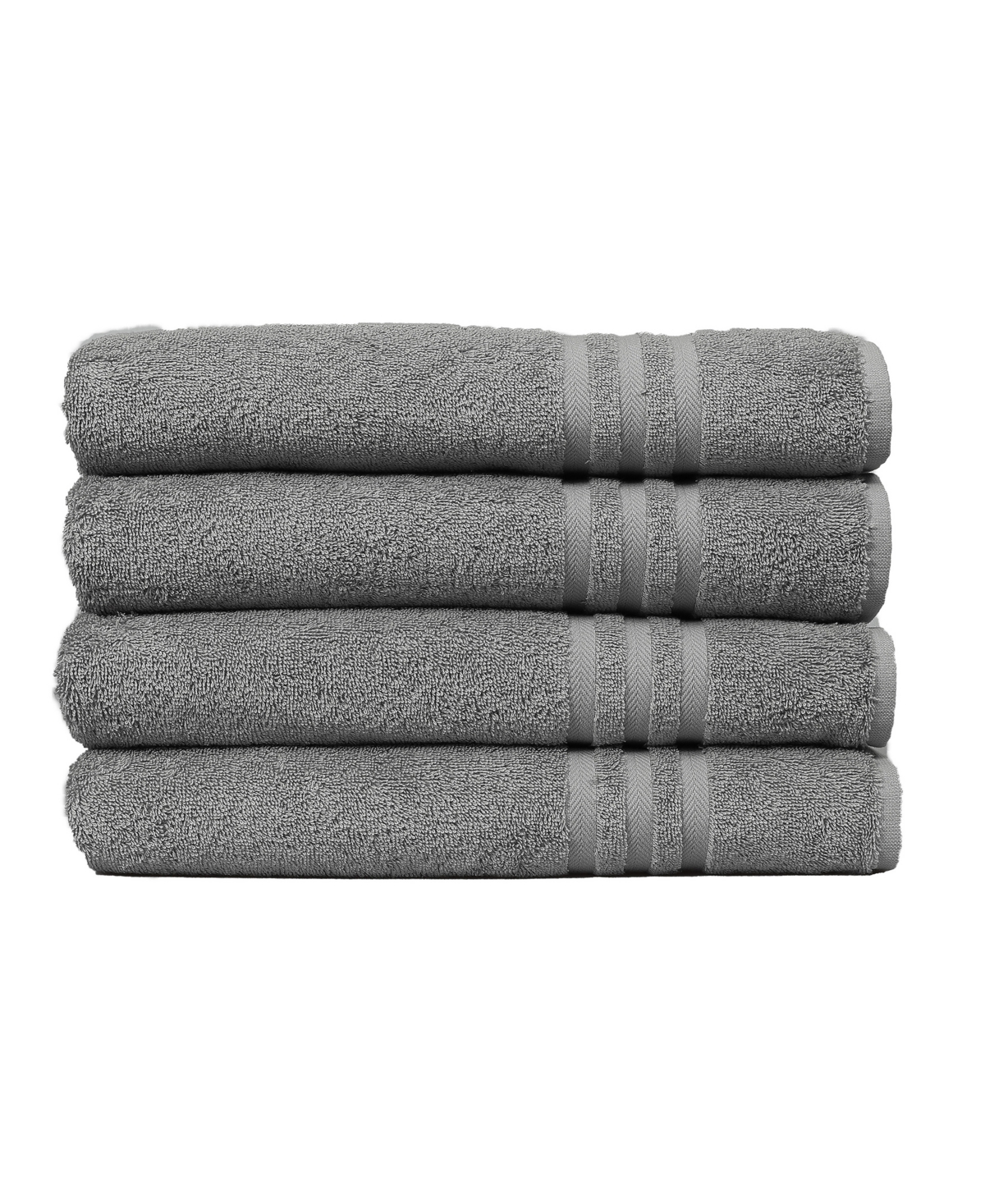 Click here for Linum Home Denzi 4-Pc. Bath Towel Set - Dark Grey prices