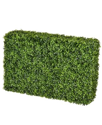 Vickerman 24" x 36" Artificial Green Boxwood Hedge - Macy's