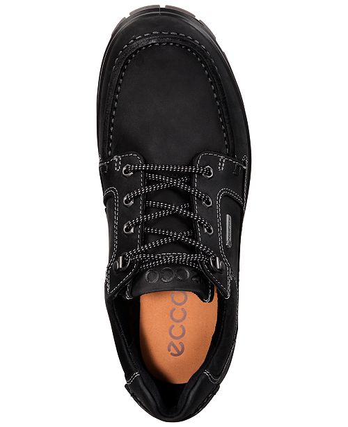 Ecco Men's Rugged Track GTX Moc Toe Waterproof Leather Oxfords ...