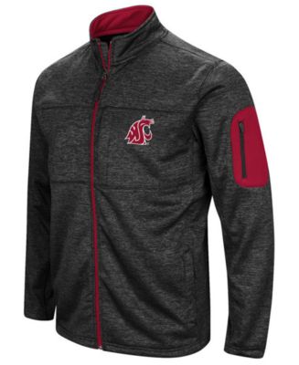 Colosseum Men's Washington State Cougars Glacier Full-Zip Jacket - Macy's