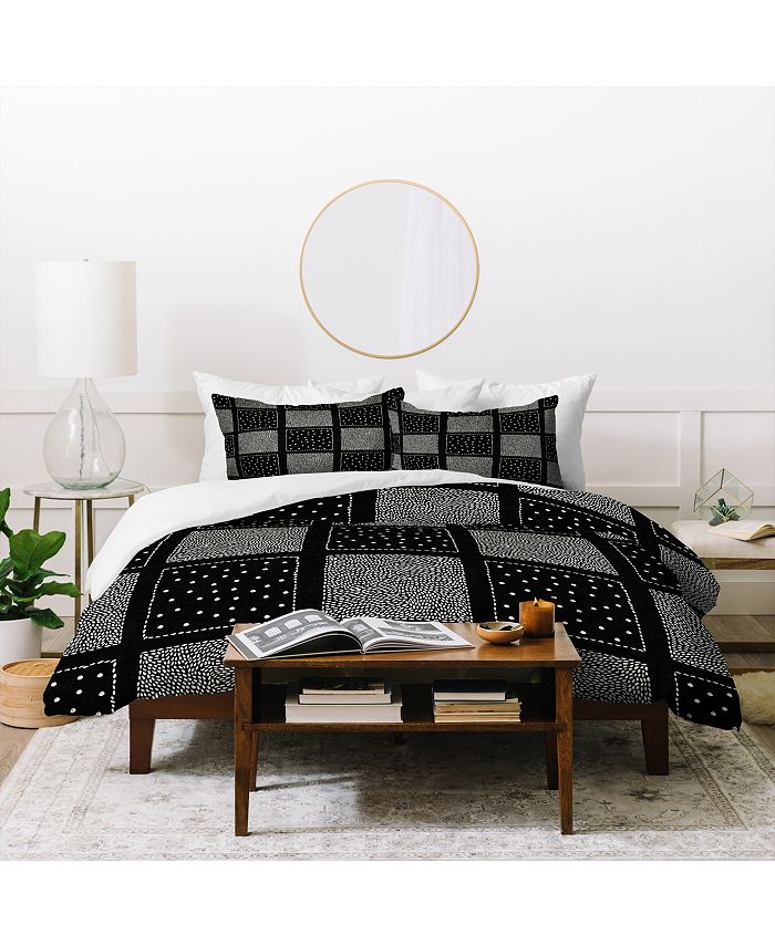 Deny Designs Iveta Abolina Mud Cloth Inspo III Queen Duvet Set - Macy's