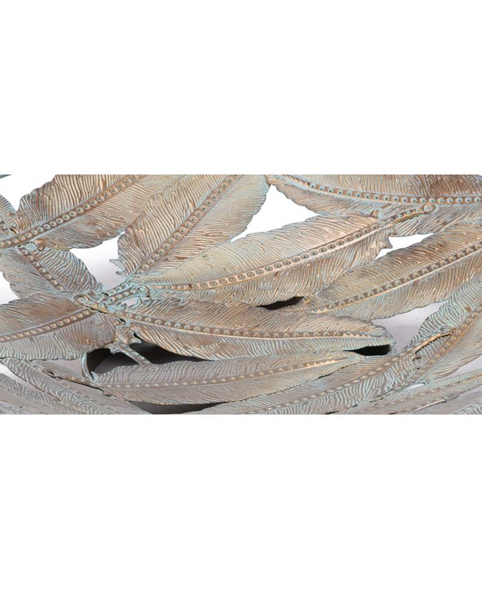 Zuo CLOSEOUT! Small Feather Plate - Macy's