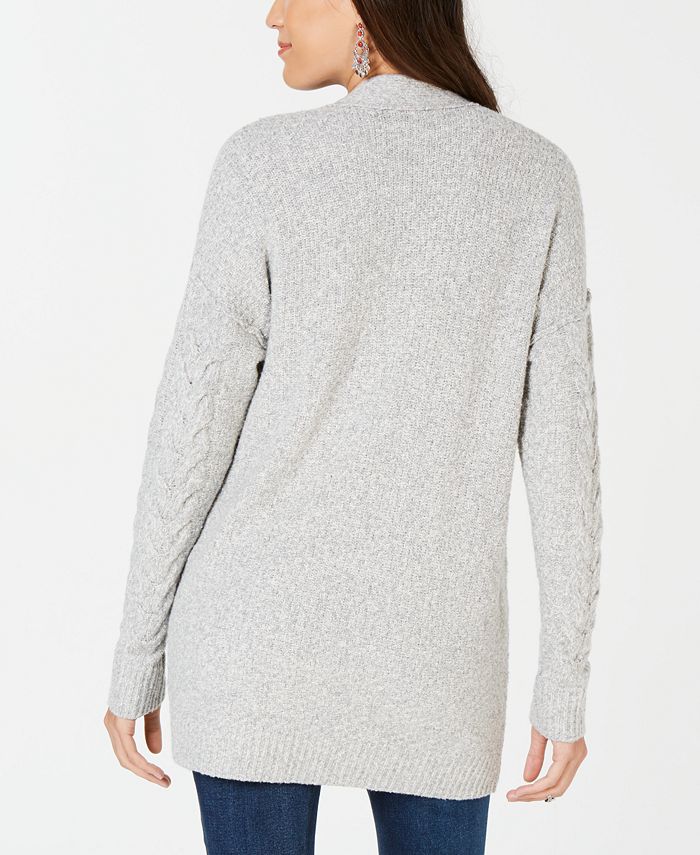 Style & Co Marled Open-Front Cardigan, Created for Macy's - Macy's