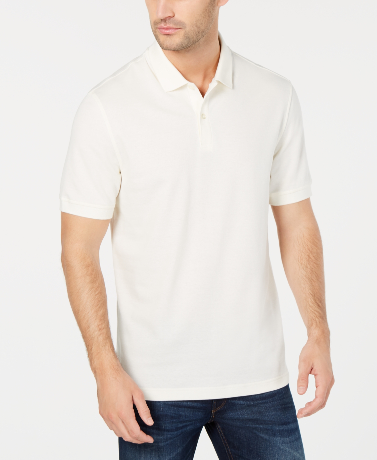 Click here for Club Room Mens Classic Fit Performance Stretch Pol... prices