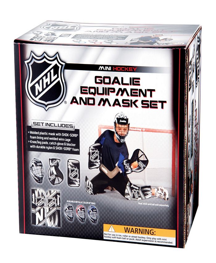 Franklin Sports Nhl Mini Hockey Goalie Equip & Mask Set - Macy's