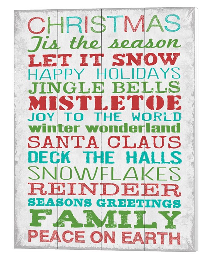 Metaverse Christmas 1 by Louise Carey Canvas Art - Macy's