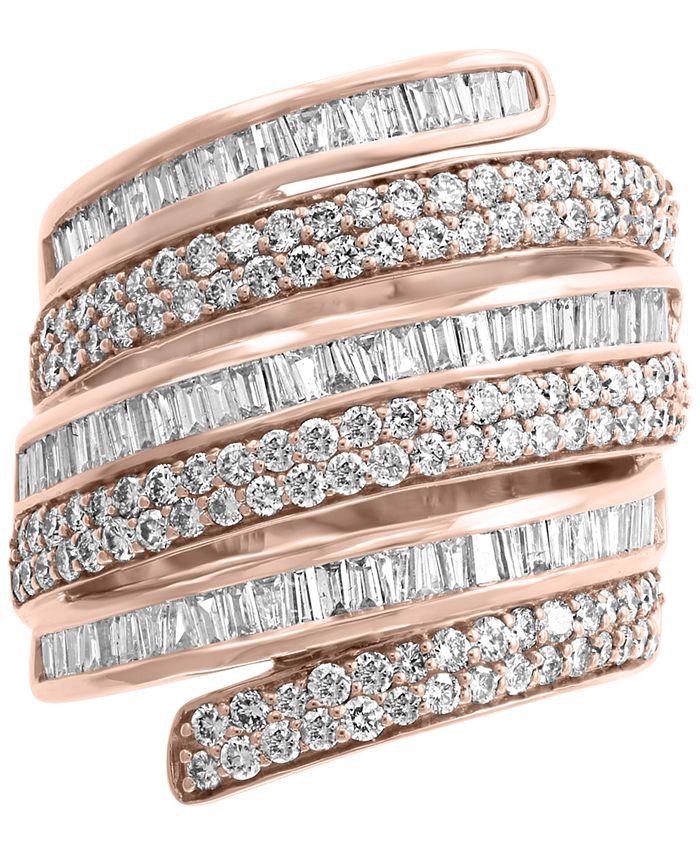 EFFY Collection EFFY® Diamond Wrap Statement Ring (2-1/5 ct. t.w.) in ...
