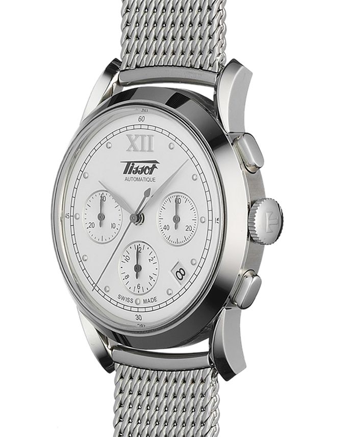 Tissot Men's Swiss Automatic Chronograph Heritage 1948 Stainless Steel ...