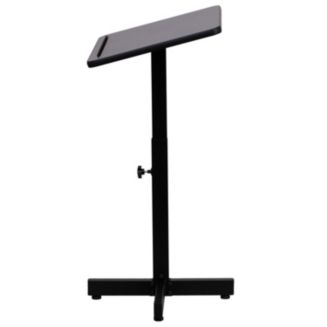 Adjustable Height Metal Lectern In Mahogany - Macy's