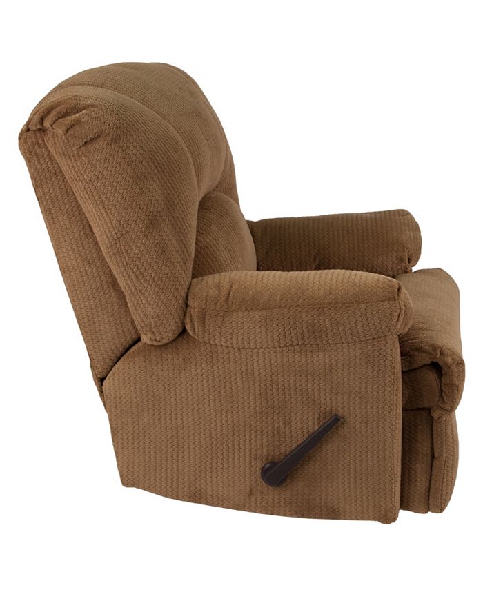 Flash Furniture Contemporary Feel Good Camel Microfiber Rocker Recliner ...