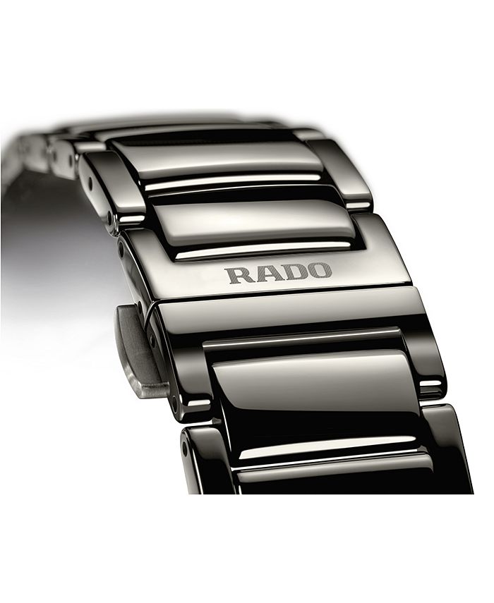 Rado Women's True Thinline Plasma High-Tech Ceramic Bracelet Watch 39mm ...