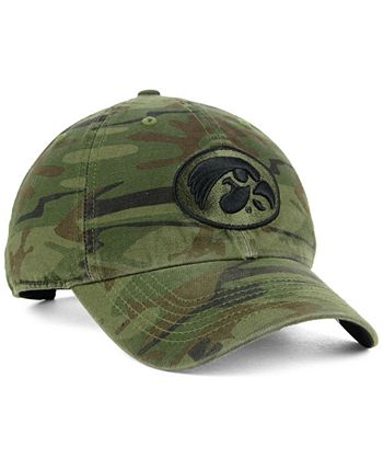 '47 Brand Iowa Hawkeyes Regiment CLEAN UP Strapback Cap - Macy's