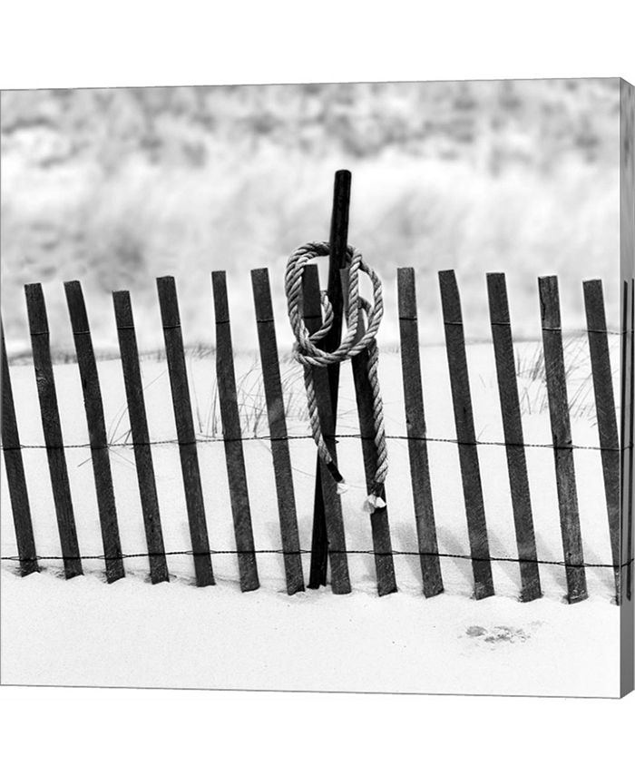 Metaverse Rope and Fence by Harold Silverman Canvas Art - Macy's
